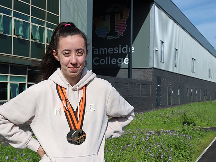 Rising star Abbie dreams of Olympic glory