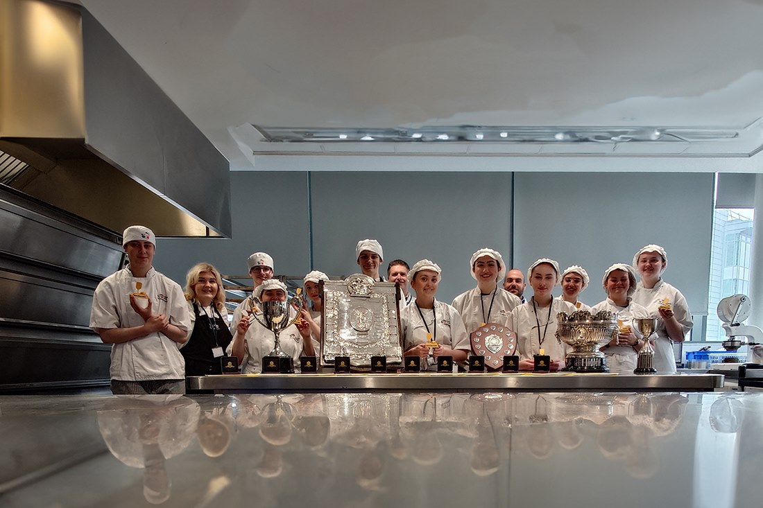 Students ‘whisked’ to victory at bakery conference