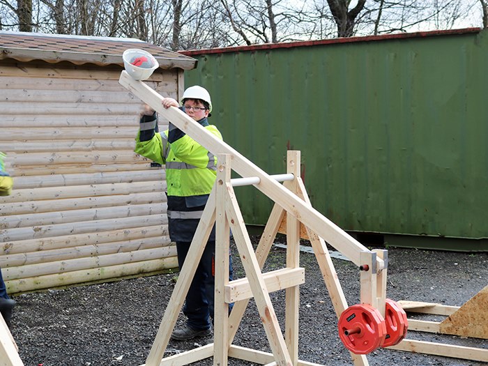 ‘Catapulted’ back in time to learn new skills