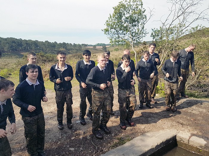 Commando training no match for students