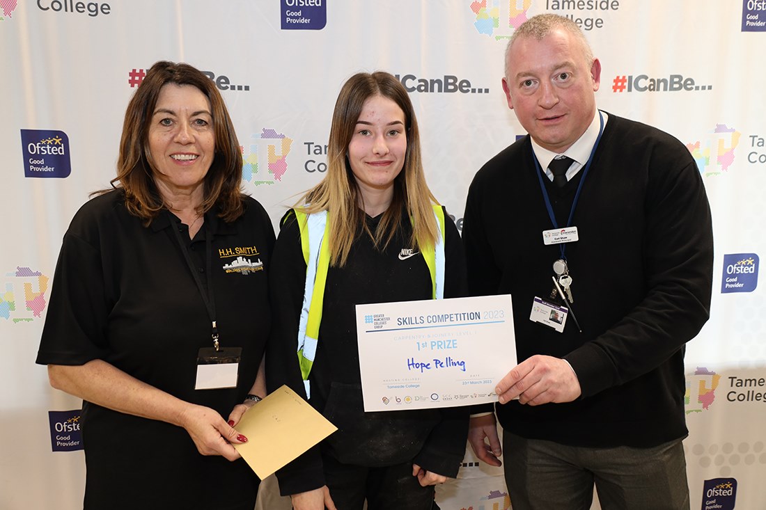 Hosts Tameside College top skills competition