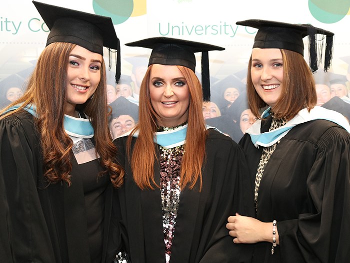 Proud graduates celebrate their achievements