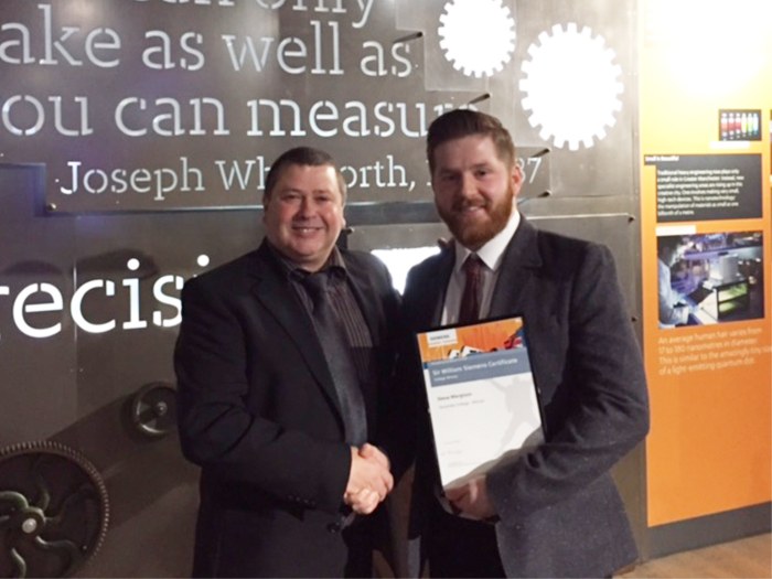 Engineering student wins Sir William Siemens Award 2015