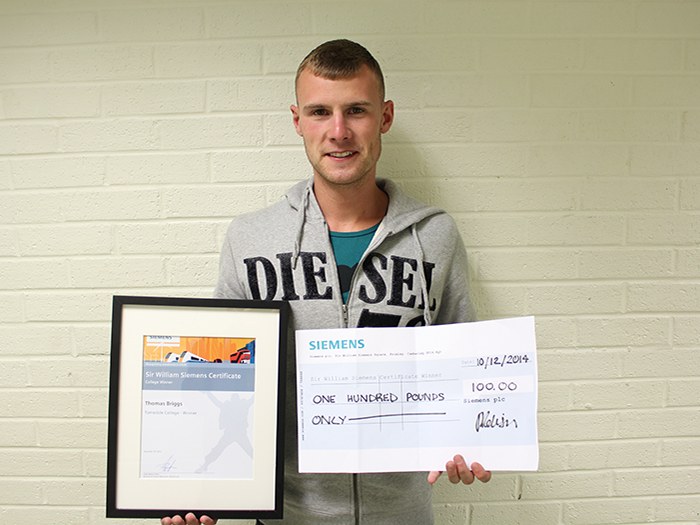 Students celebrate at Siemens awards
