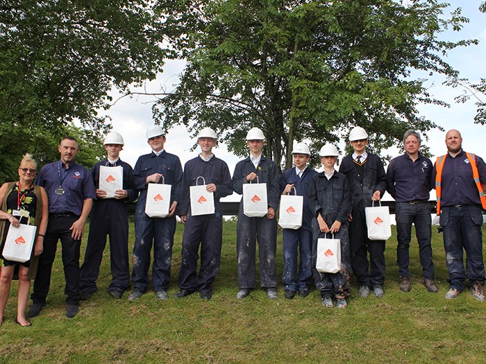 Success for college construction club