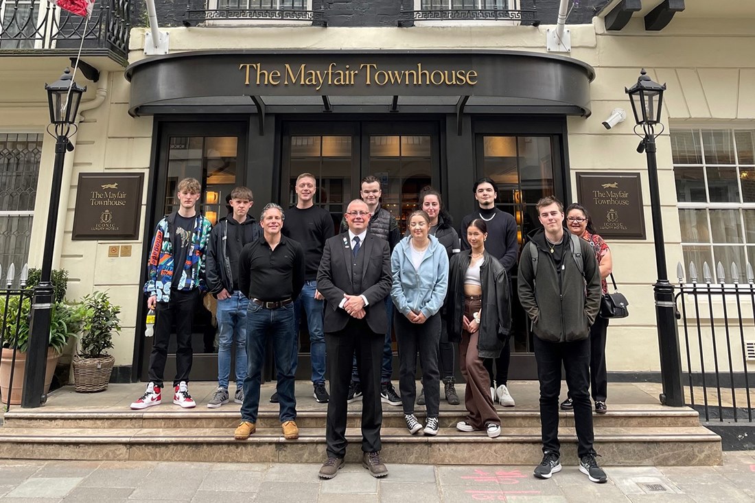 Hospitality students experience the best of the industry