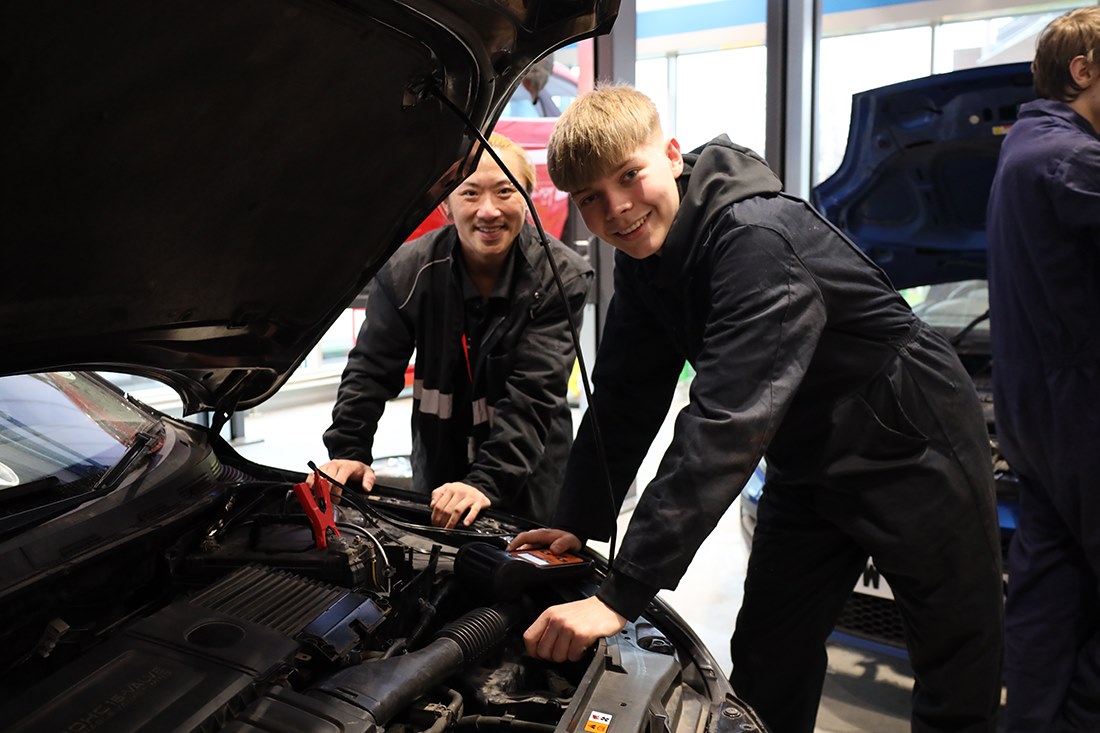 Auto students experience international industry day