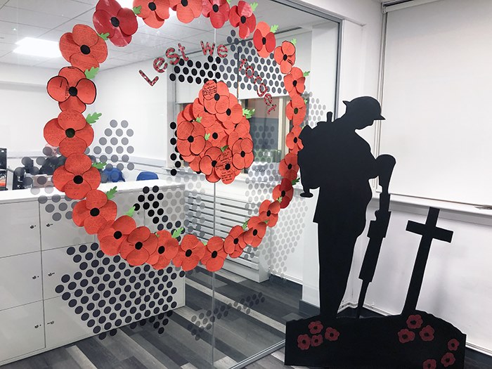 Students create moving remembrance tribute