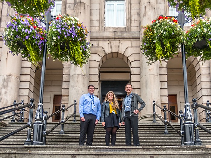 Student, then Apprentice and now Employee