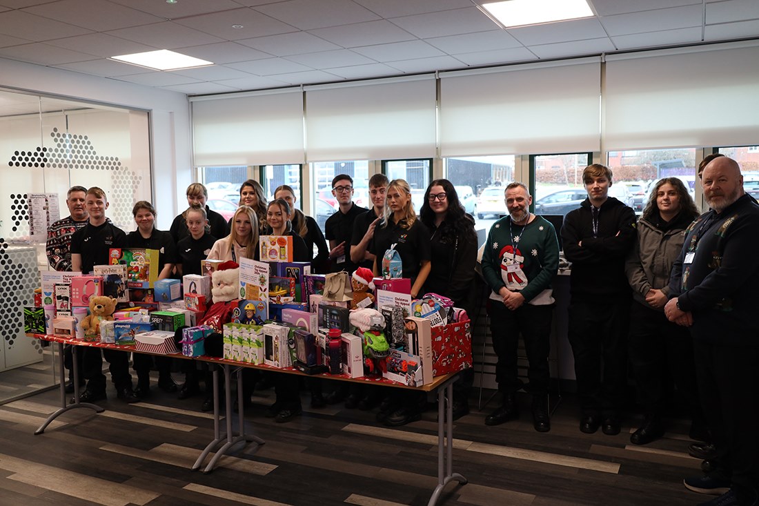 Students and staff step up to give the gift of Christmas