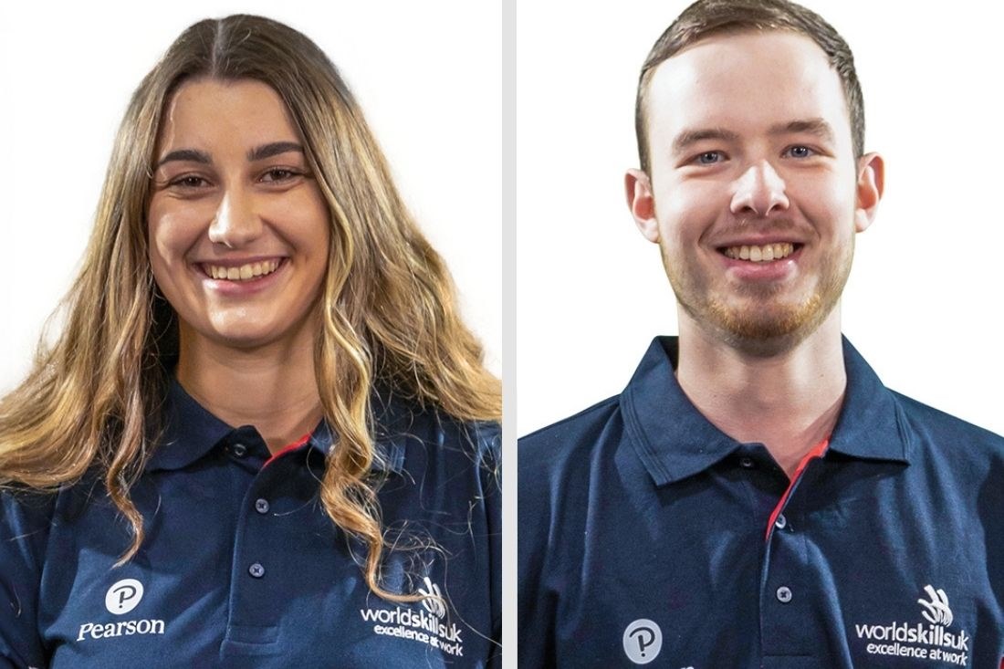 Ben and Lucy are on ‘top of the world’ for skills competition finals